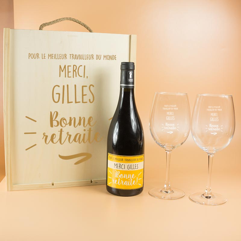 Kit personnalisé de retraite | Myoriginalgift.com